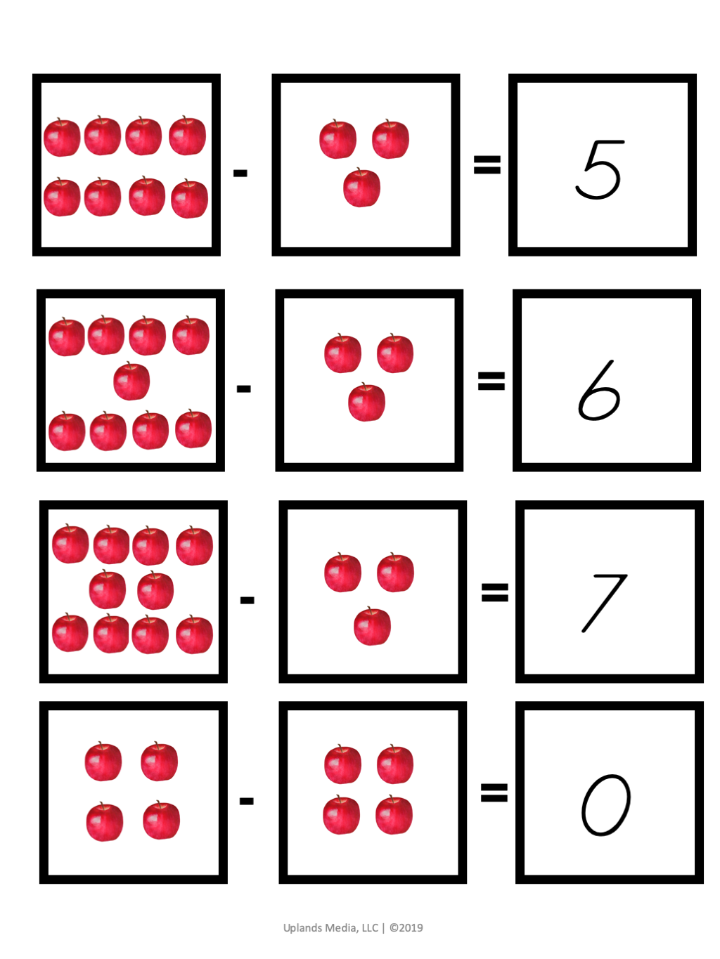 [Math] Apple Theme Activities | Printables by Carrots Are Orange