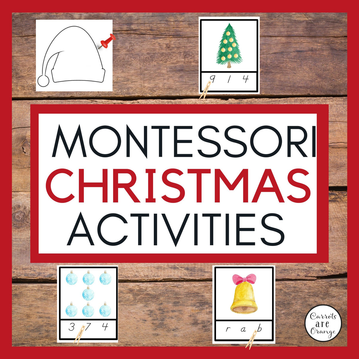 [Activities Pack] Christmas Theme | Printables by Carrots Are Orange