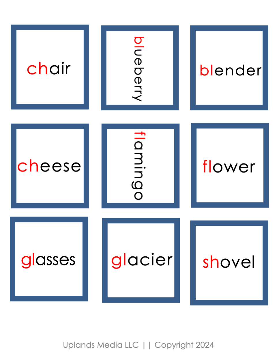 [Blue Level] Digraph Activity | Printables by Carrots Are Orange