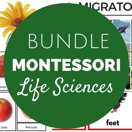 [Bundle] Montessori Life Sciences | Printables by Carrots Are Orange