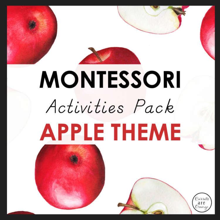 [Activities Pack] Apple Theme | Printables by Carrots Are Orange