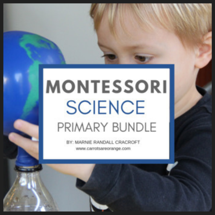 [Science] Montessori Activities Bundle | Printables by Carrots Are Orange