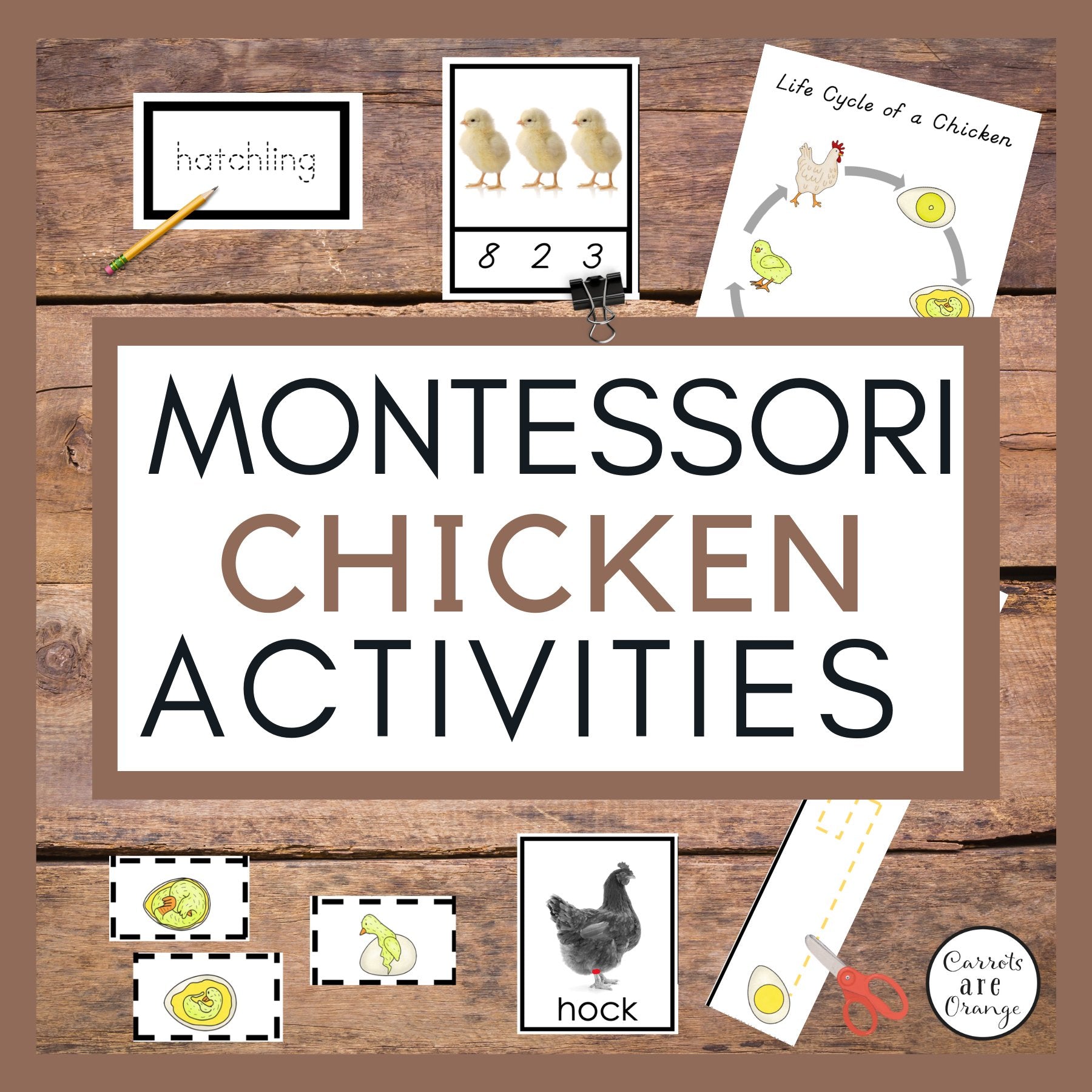 [Activities Pack] April Theme | Printables by Carrots Are Orange