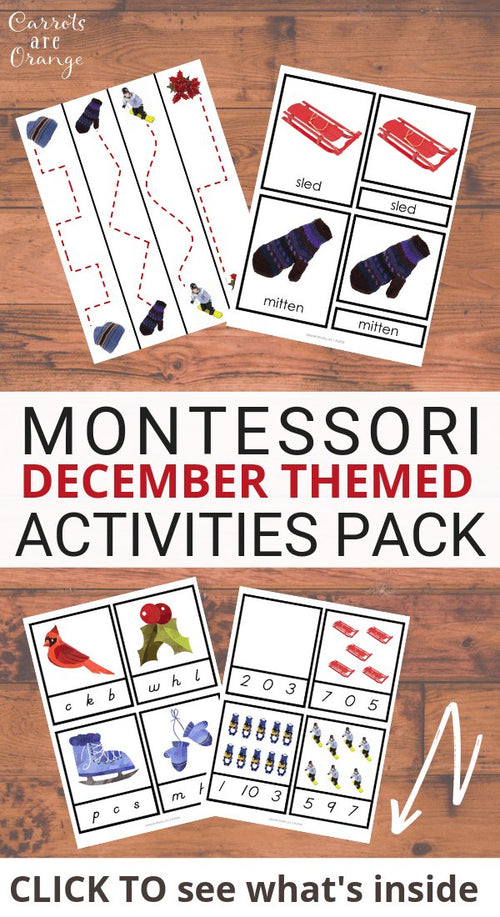 Montessori Printables for Homeschoolers and Teachers
