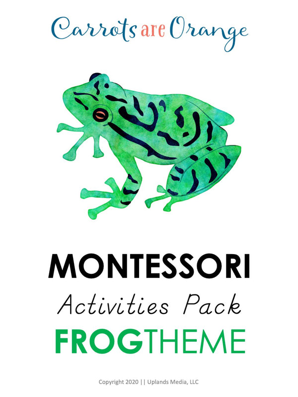 [Activities Pack] Frog Themed | Printables by Carrots Are Orange