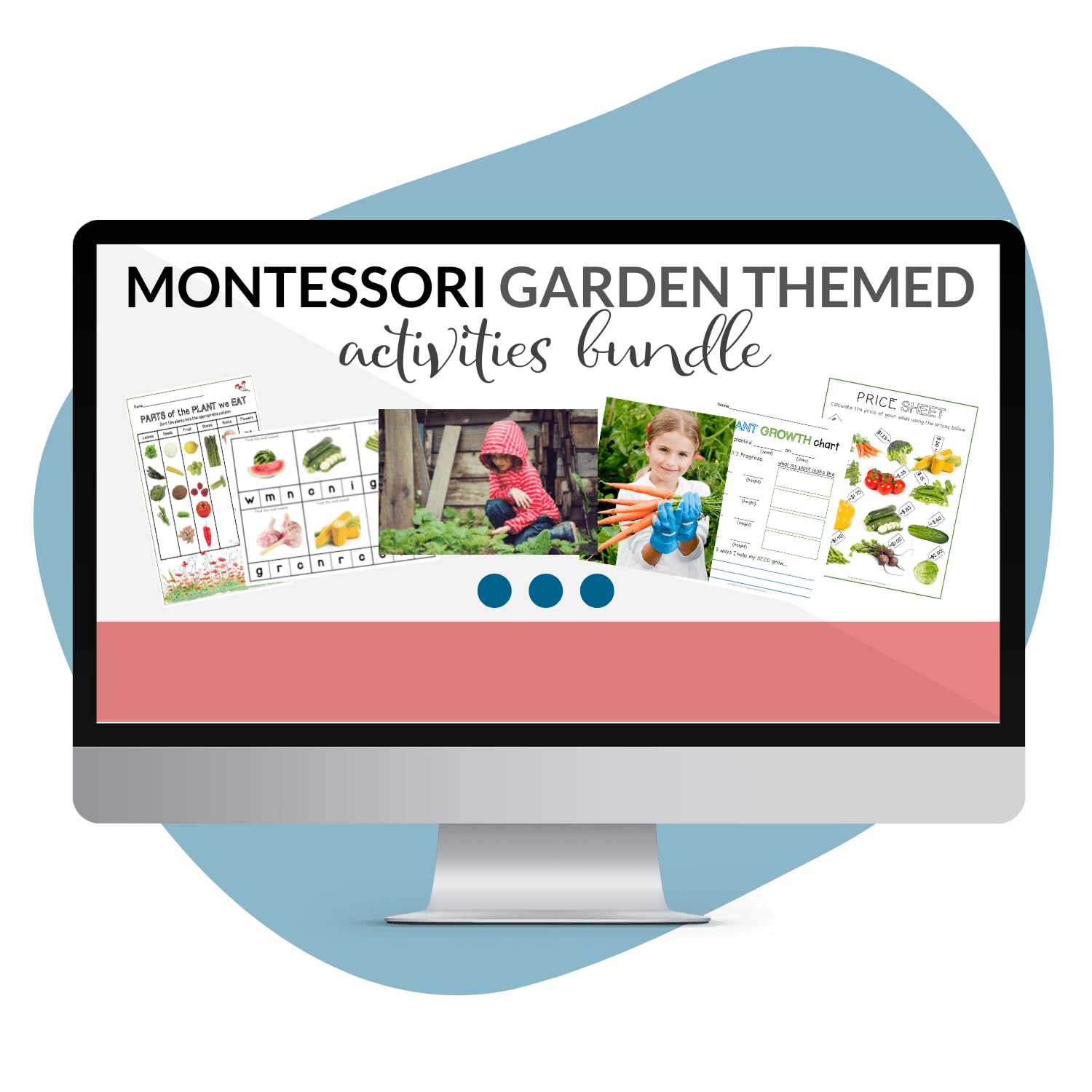 [Activities Pack] Garden Theme | Printables by Carrots Are Orange