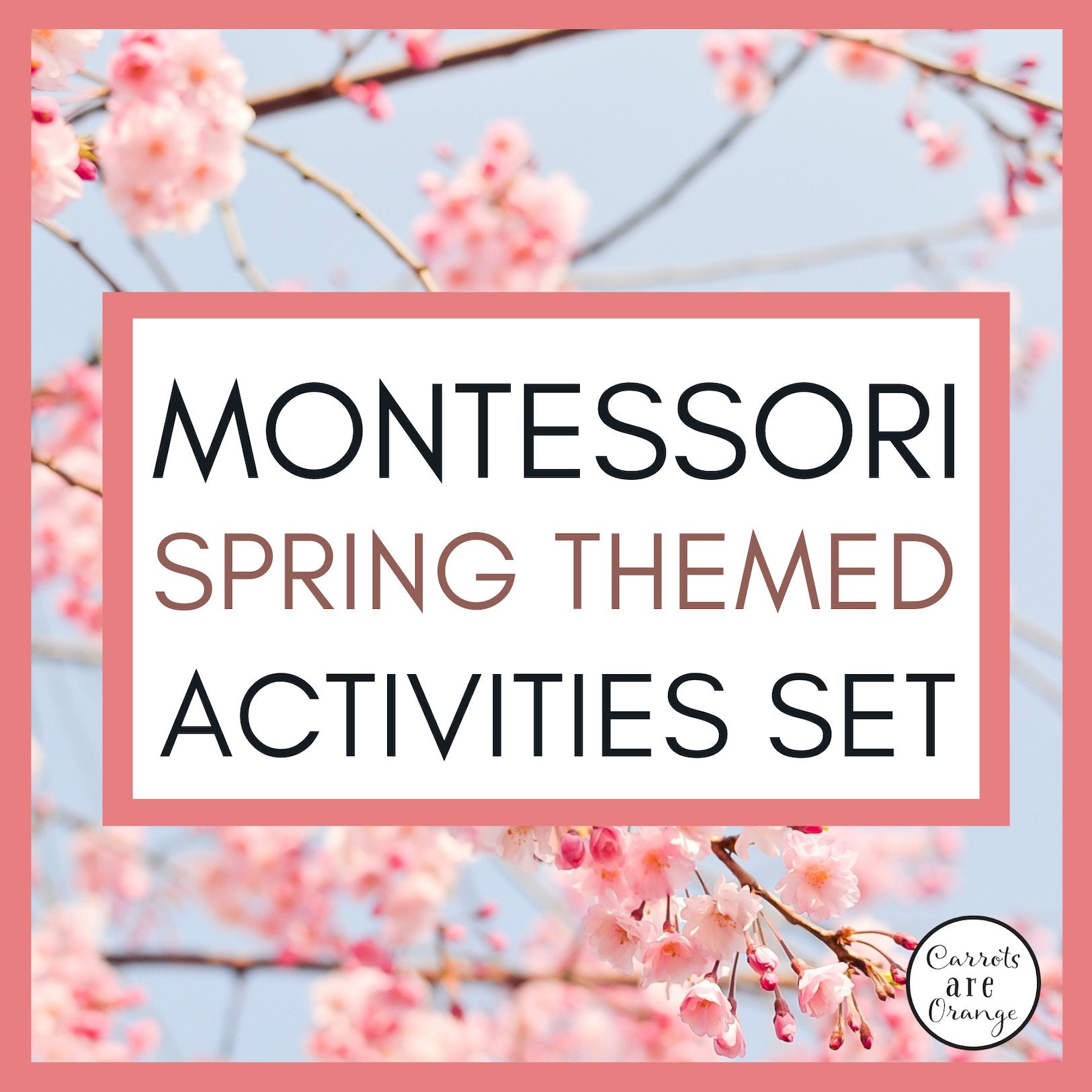 [Activities Pack] Spring Theme | Printables by Carrots Are Orange