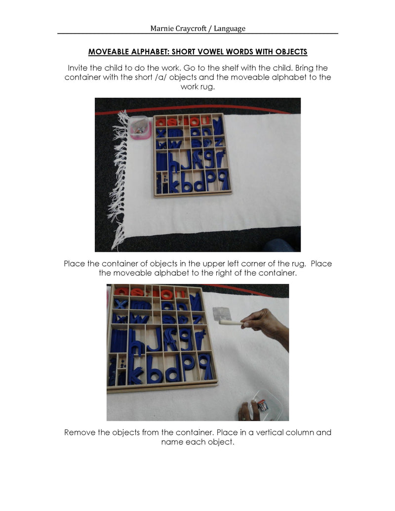 [Bundle] Montessori Language Lessons | Printables by Carrots Are Orange