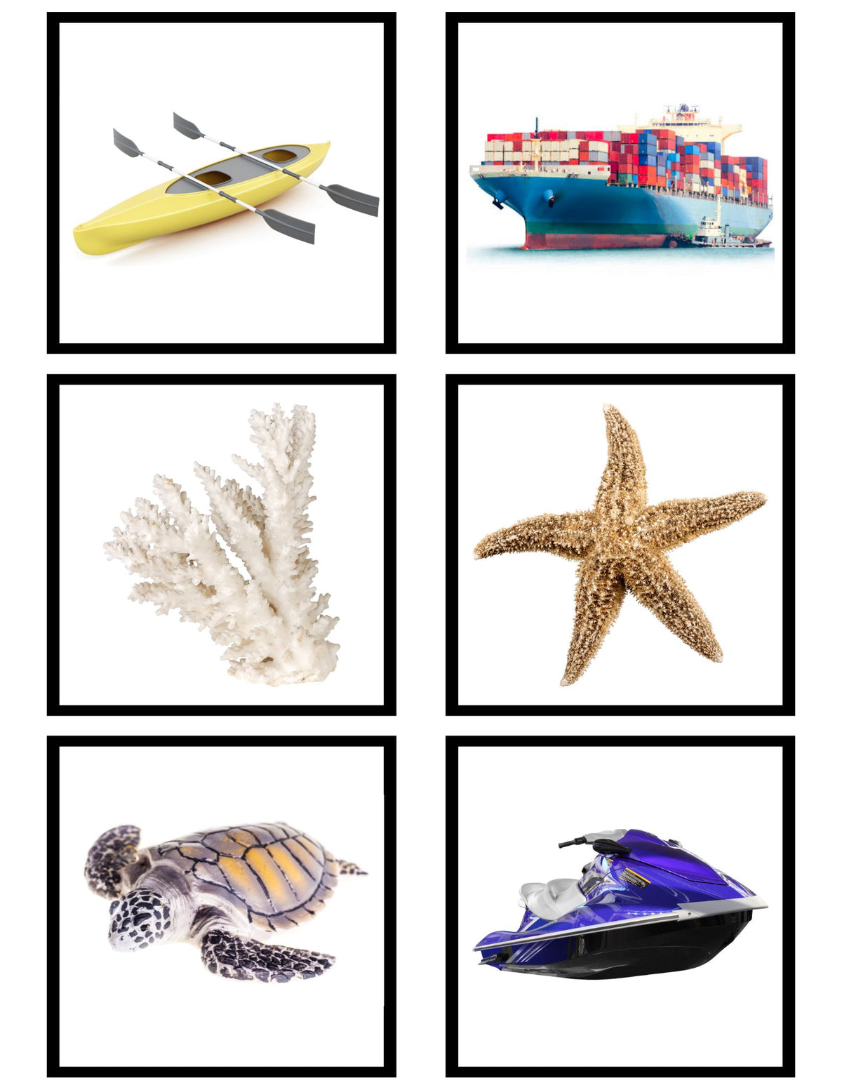 [Geography] Land, Air, Water Sort | Printables by Carrots Are Orange