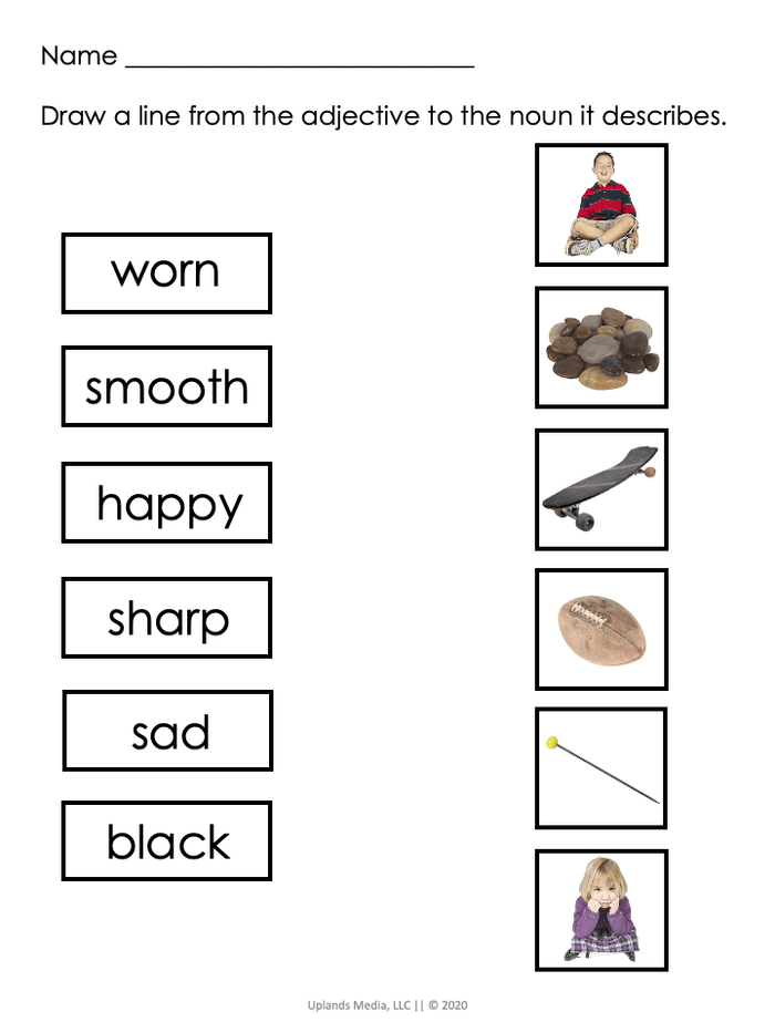[Grammar] Adjectives Activities | Printables by Carrots Are Orange