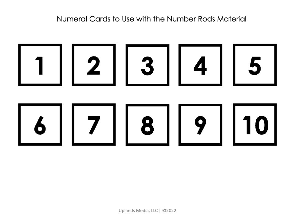 [Math] Number Rods | Printables by Carrots Are Orange