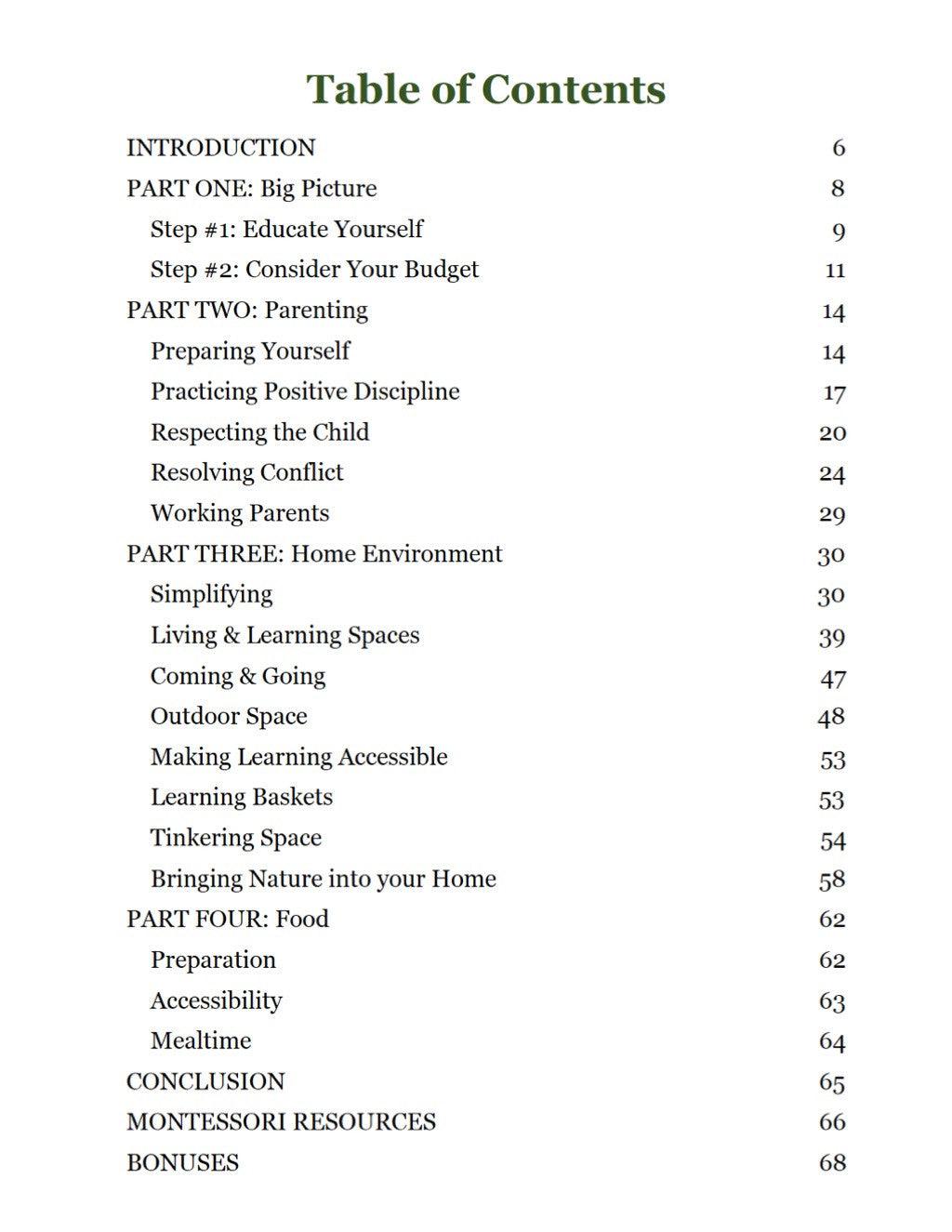 Montessori at Home Guide for Parents Available for Download ...