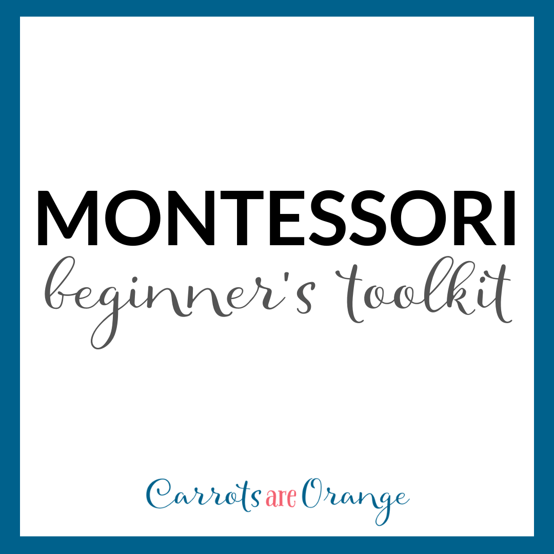 Montessori Beginners Toolkit | Printables by Carrots Are Orange