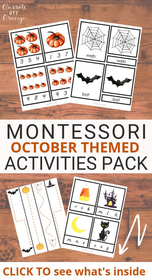 Montessori Printables for Homeschoolers and Teachers
