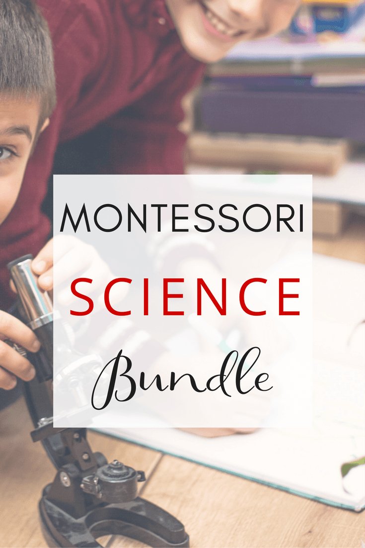 [Science] Montessori Activities Bundle | Printables by Carrots Are Orange