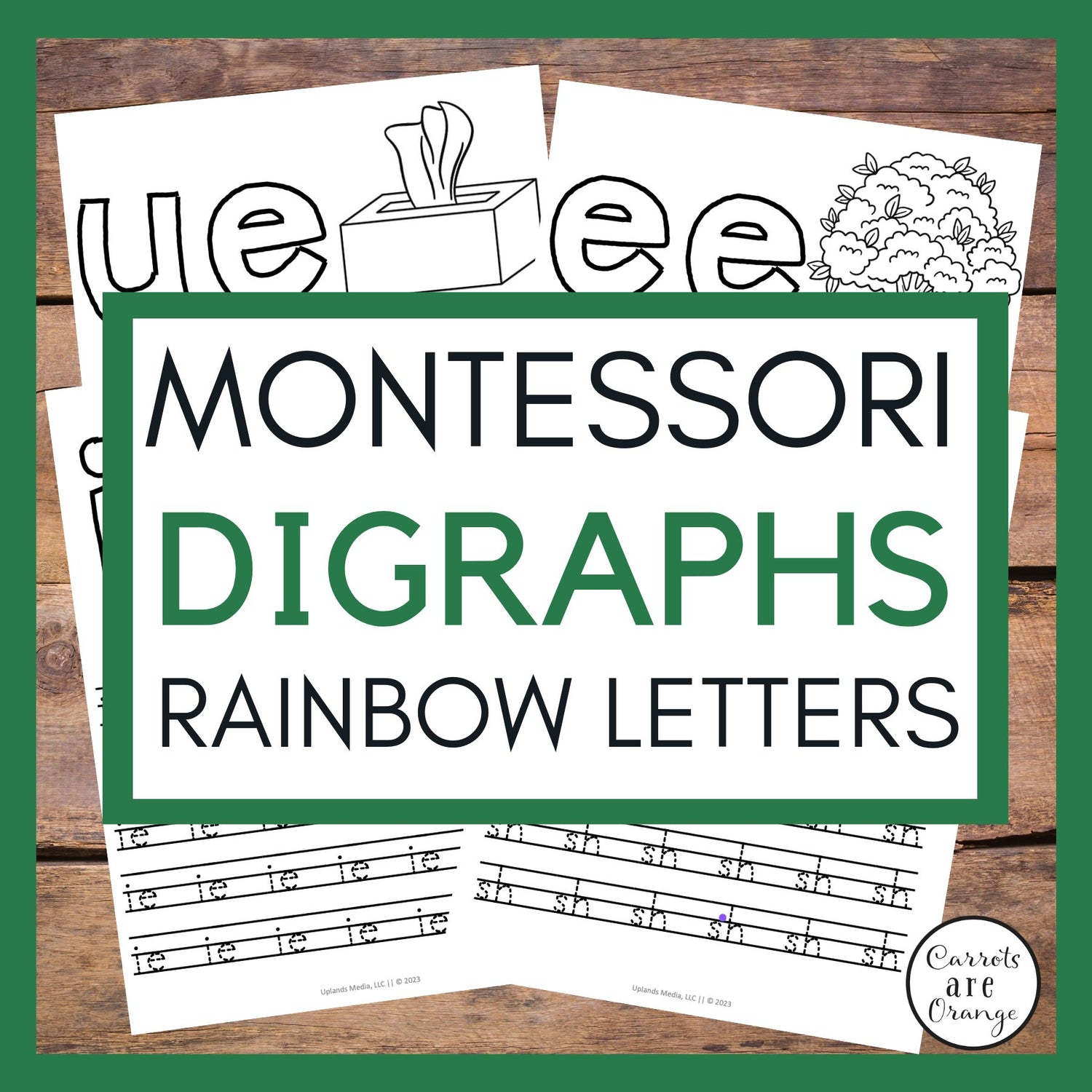 Rainbow Letters - Printables by Carrots Are Orange | Printables by ...